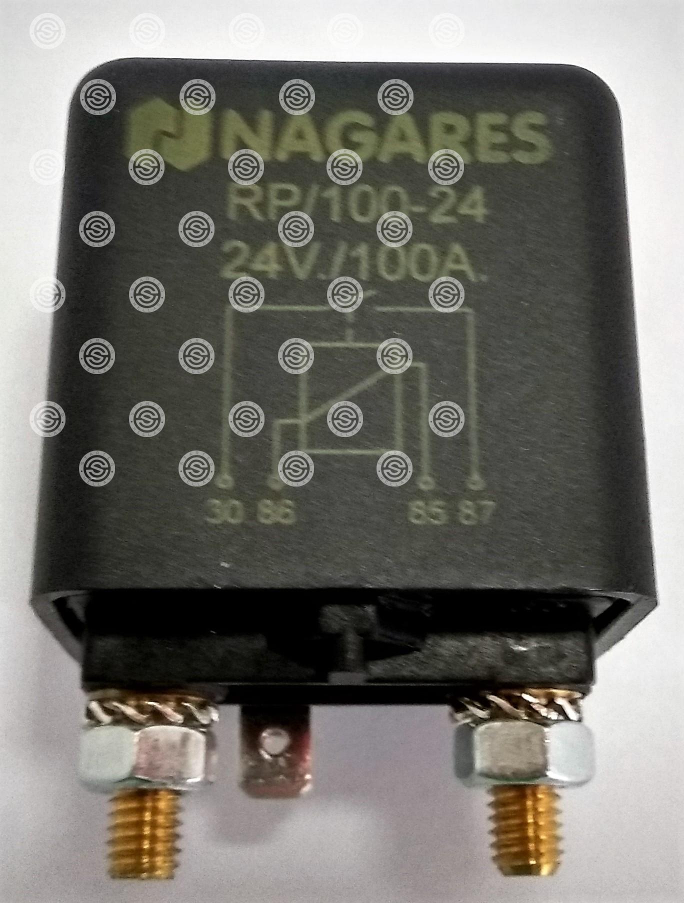RP/100-24 | Ρελέ 24V 100A Ενισχυμένο_NAGARES | Ηλεκτρικά Ανταλλακτικά ...